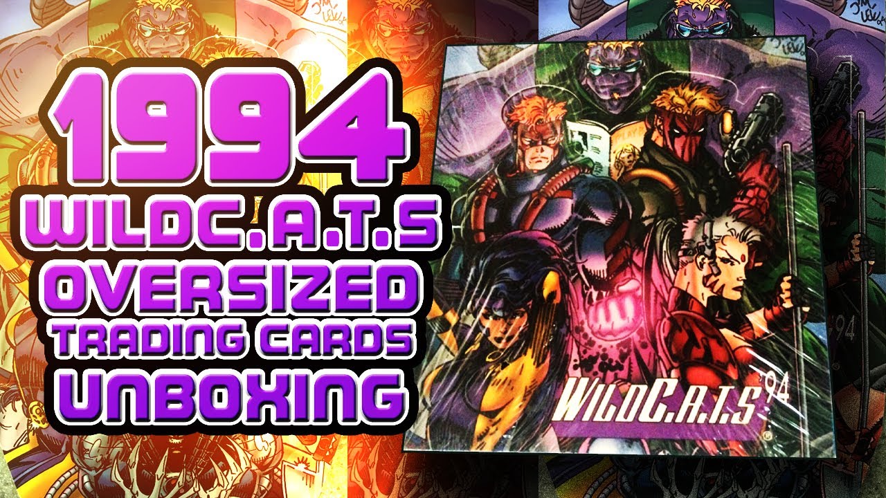 WildC.A.T.S '94 OVERSIZED CHROMIUM FACTORY SEALED BOX - Unboxing Stream ...