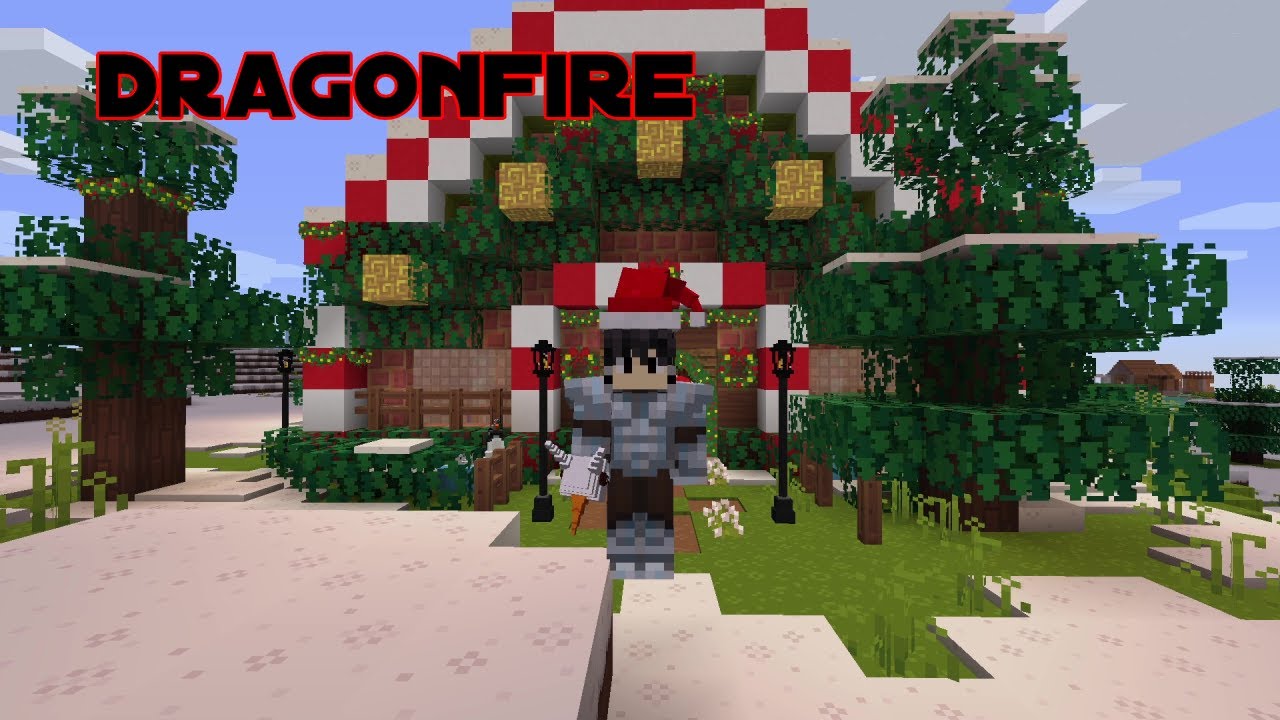 minecraft dragon fire we get a snowball dragon - YouTube