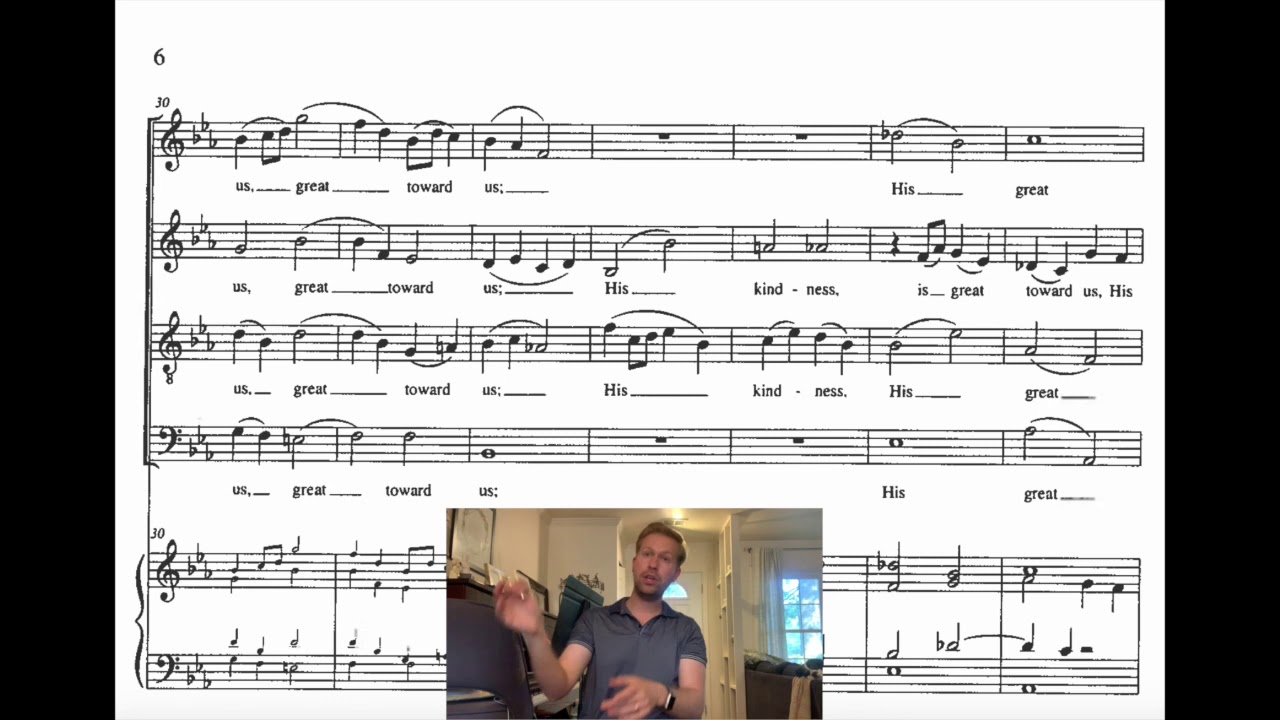 Praise the Lord (Price) - SATB practice - YouTube