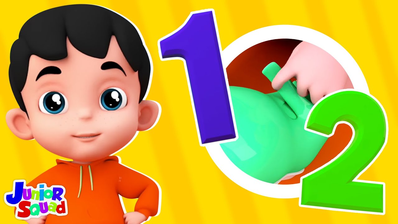 One Two Buckle My Shoe, Numbers Song with Lyrics for Kids - Junior ...