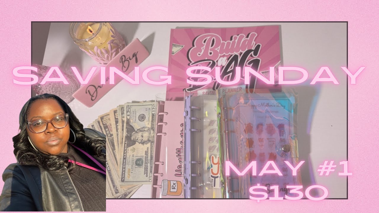 Savings Challenges Cash Stuffing | Saving Sunday | $130 | Dreamy ...