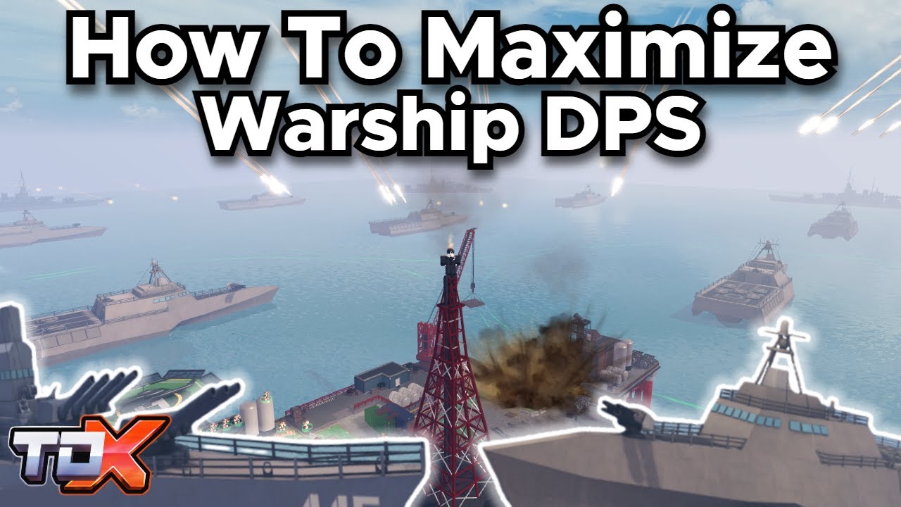 How To Maximize Warship DPS on Oil Rig (28 Warship Placement) - Tower ...