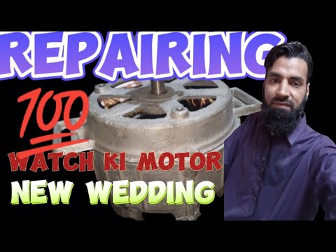 Washing Machine Motor Winding Azeem technical - YouTube