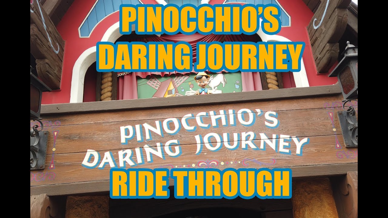 Pinocchio's Daring Journey Full Ride 4k - Disneyland - Anaheim ...