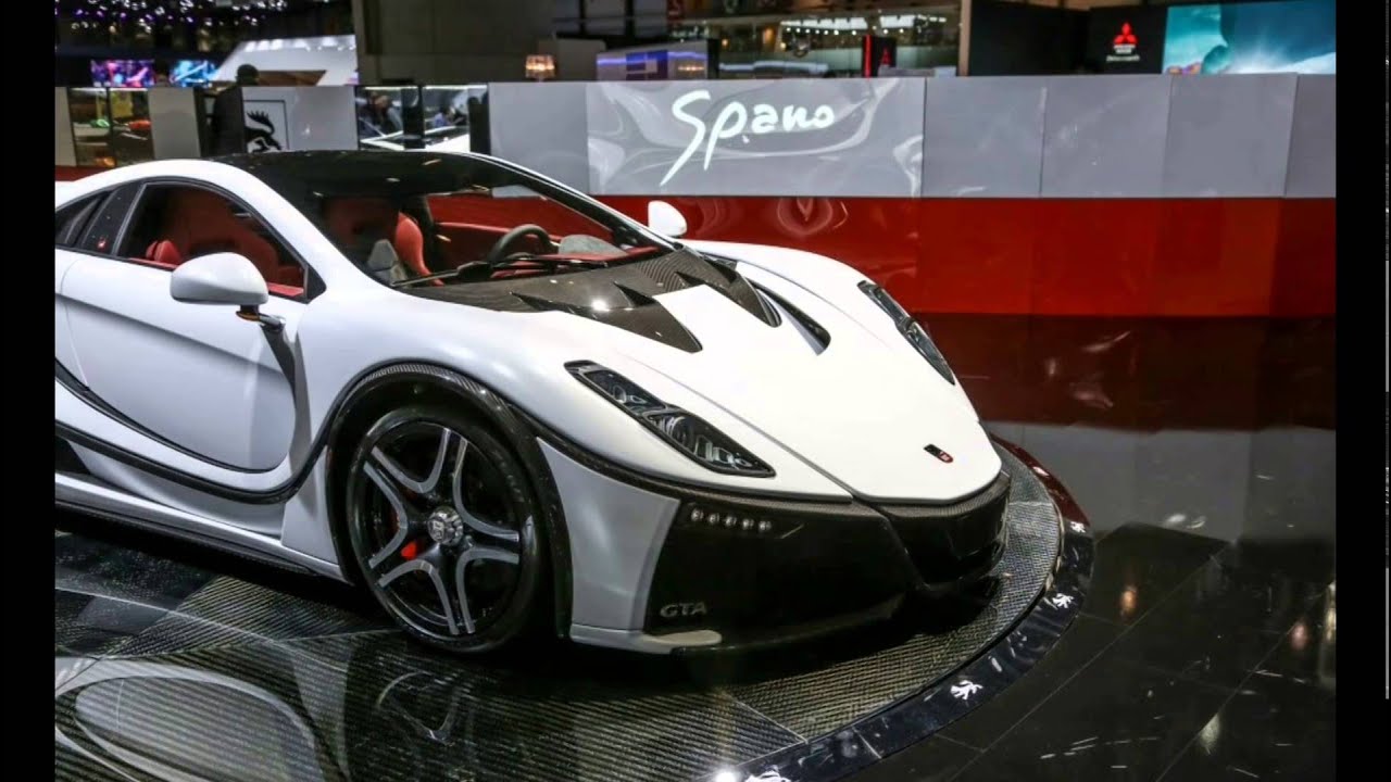 The Spanish Supercar, Spania’s GTA Spano, Debuts at Geneva - YouTube