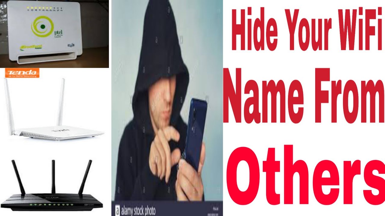 How To "Hide" Your WiFi Name In Mobile and Computer - YouTube