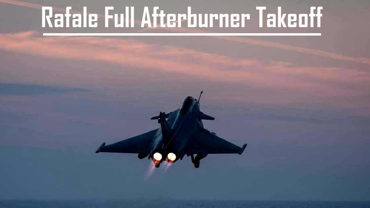 Rafale Night Take off - FULL AFTERBURNER - YouTube