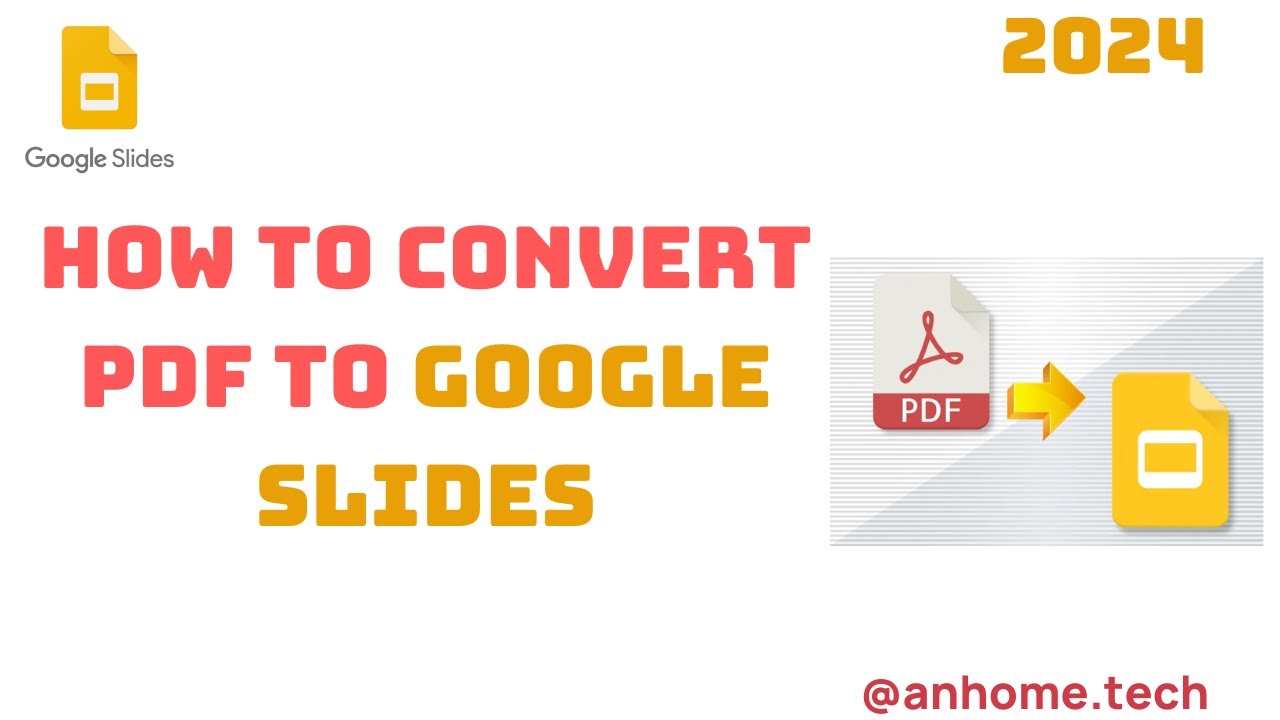 How To Convert Pdf To Google Slides - Quick Guide - YouTube