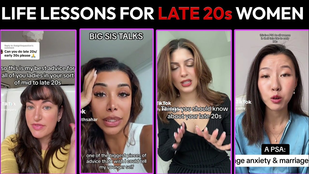 BIG LIFE LESSONS FROM OLDER WOMEN to Women in their Late 20s - YouTube