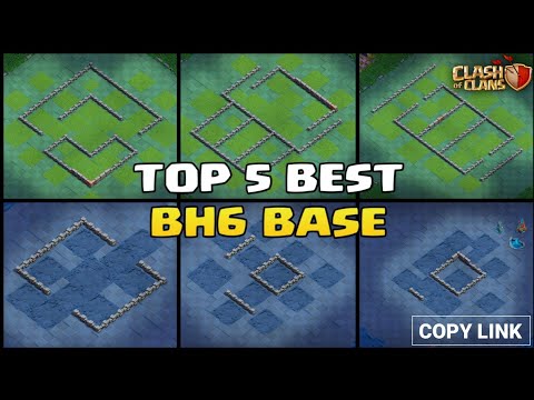 TOP 5 BEST BUILDER HALL6 (BH6) BASE WITH COPY LINK AND REPLAY | BH6 ...