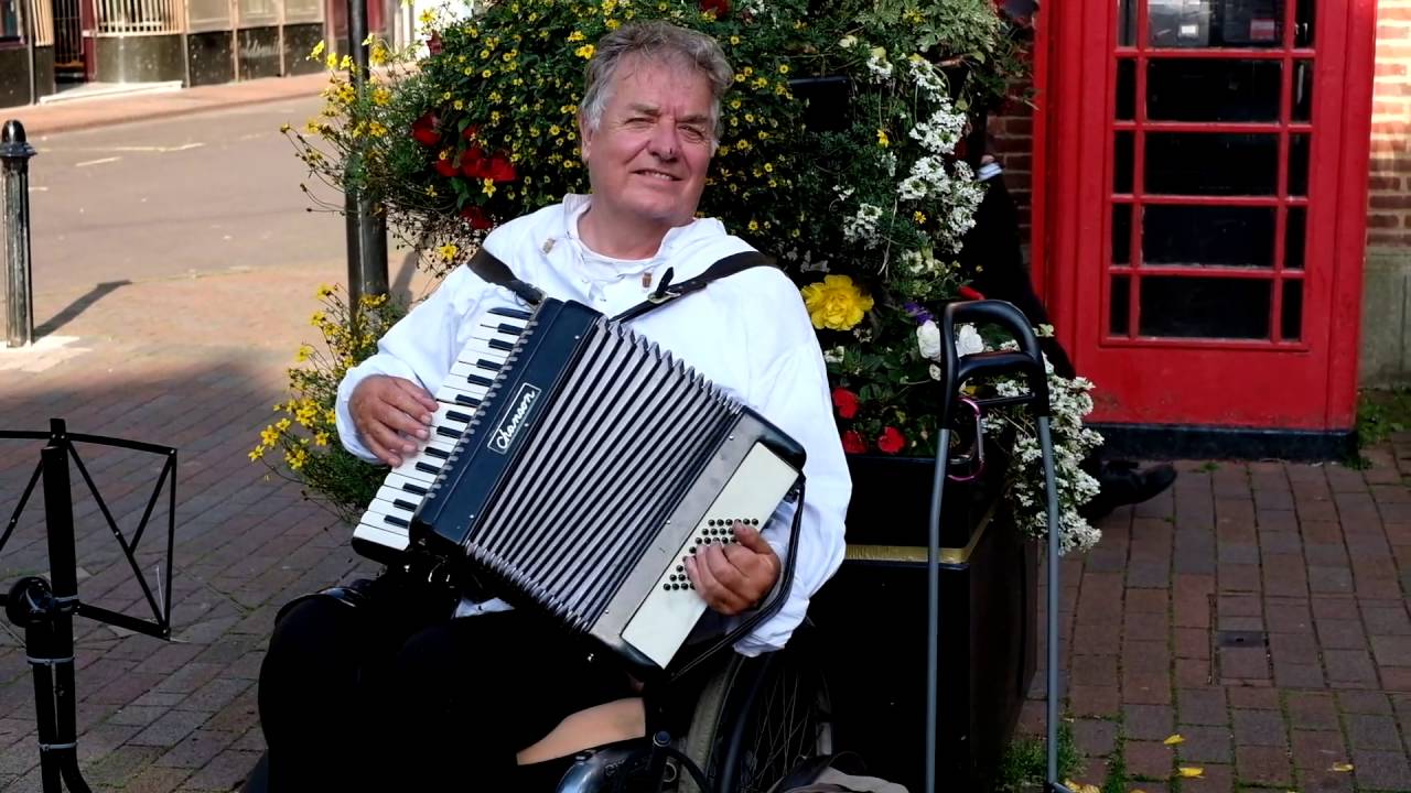 Bank Holiday busker - Don Fallon - YouTube