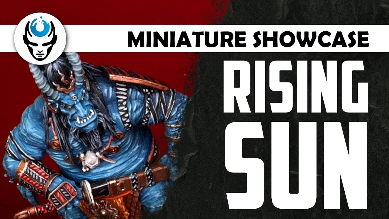 RISING SUN BOARD GAME - LVL 4 MINIATURE SHOWCASE 4K - YouTube