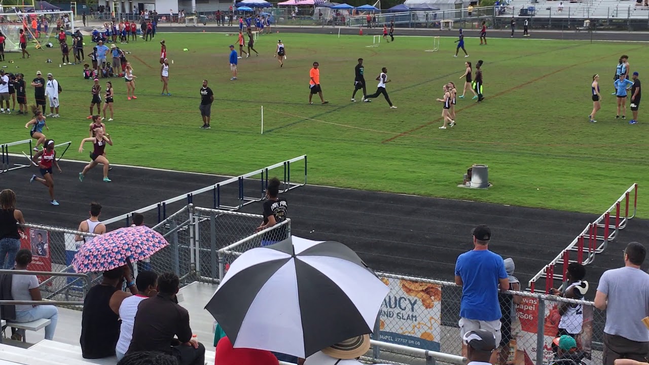Catherine Fleming wins 100m Hurdles 2 23 2019 - YouTube