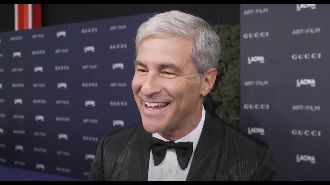 Michael Govan Interview | LACMA Art+Film Gala 2022 Red Carpet - YouTube