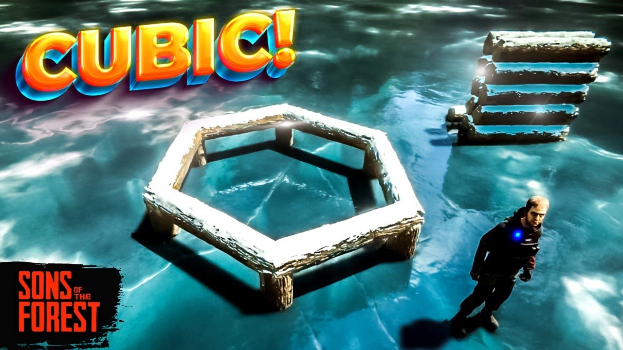 How to build a Small Hexagon Foundation - Sons Of The Forest - YouTube