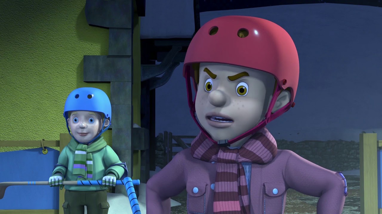 Don't Mess around on Ice! | Fireman Sam US ⭐️ Firefighters' Best ...
