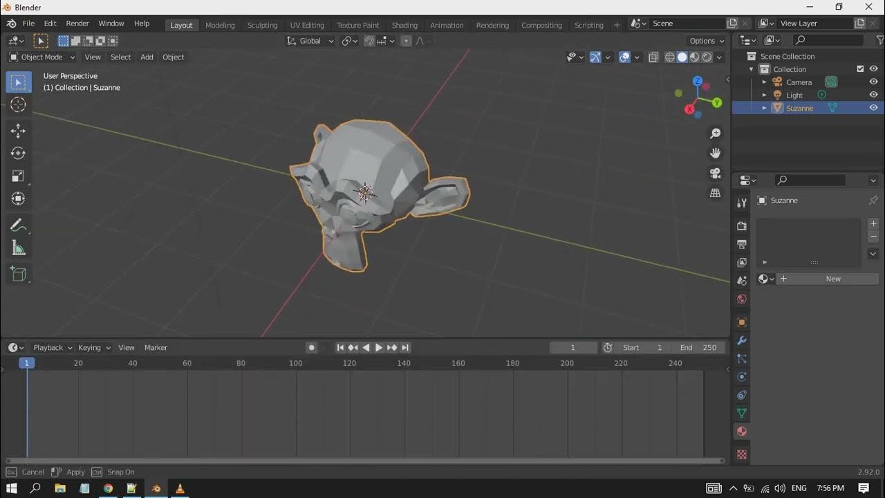 blender object infinite rotation with script - YouTube
