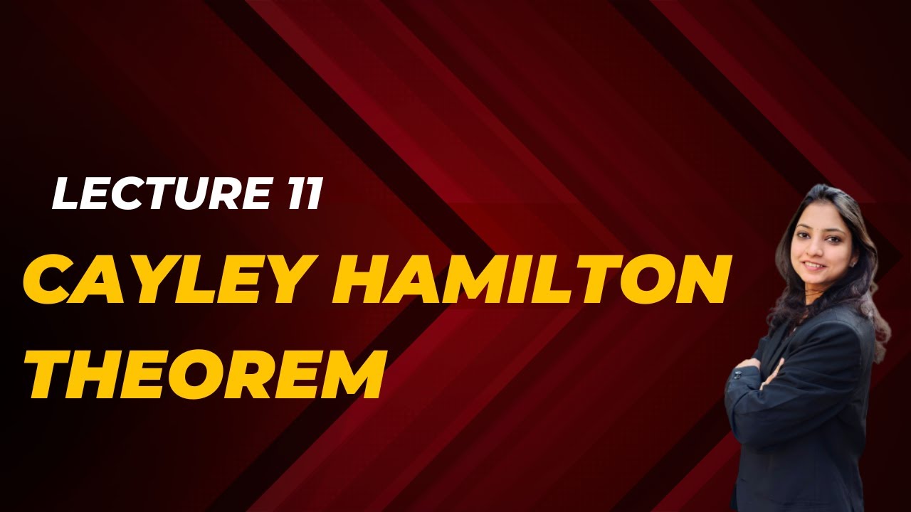 Cayley Hamilton Theorem| matrices| lecture 11#maths #class12 #mathtrick ...