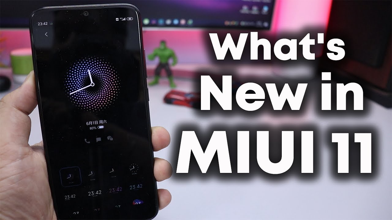 MIUI 11 First Look, New Launcher, Ambient Display, Icons & More - YouTube