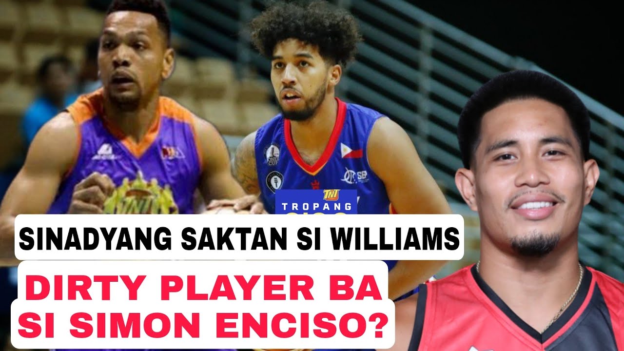 PBA FINALS: SIMON ENCISO SINADYA BANG SAKTAN SI MIKEY WILLIAMS ...