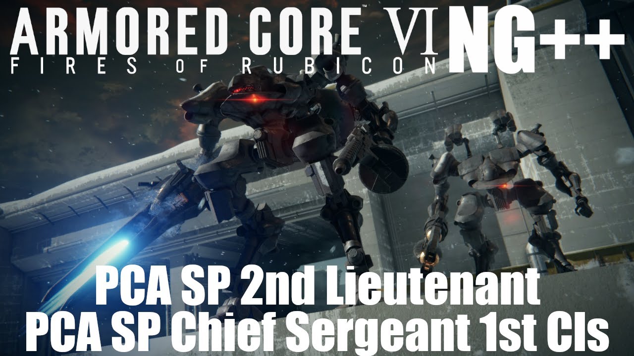PCA SP 2nd Lieutenant & PCA SP Chief Sergeant 1st Cls | Armored Core 6 ...
