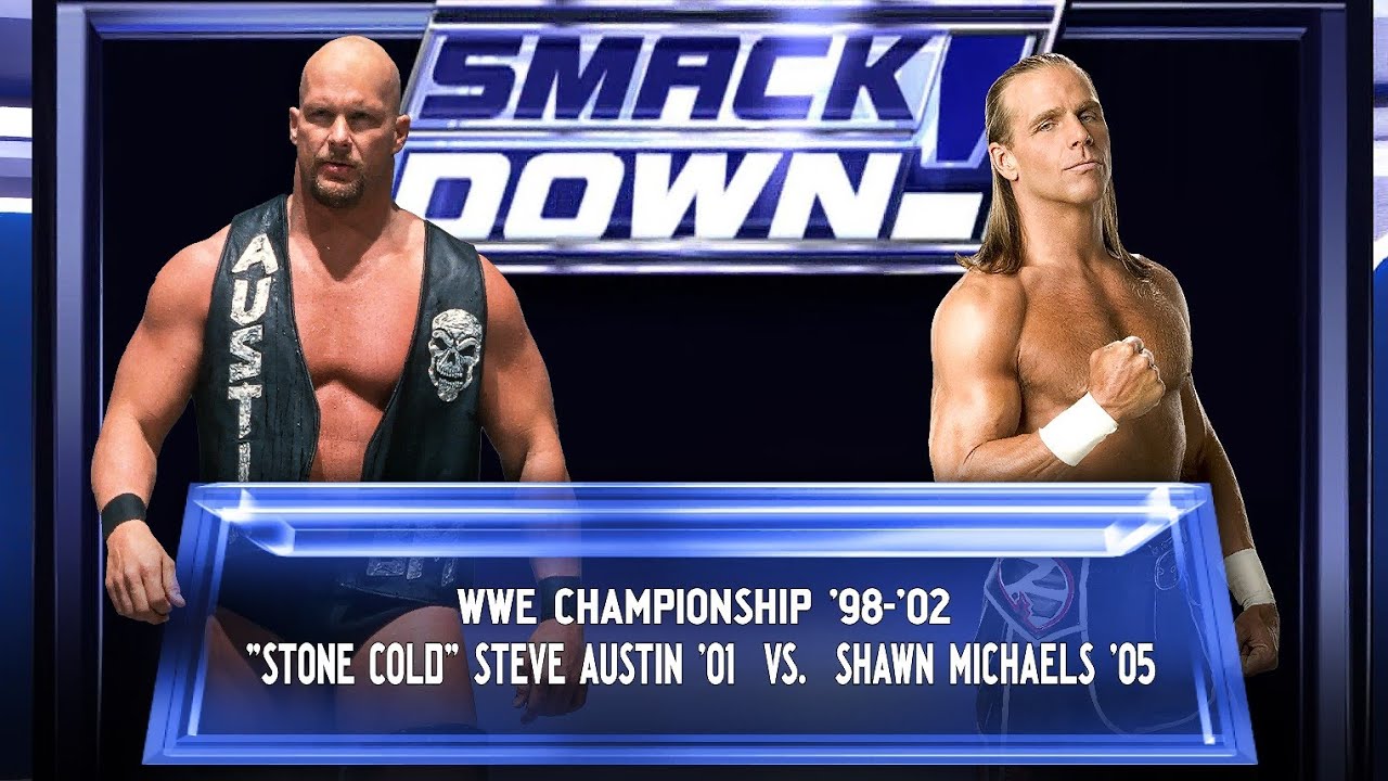 WWE 2K24 - Stone Cold 'Steve Austin' Vs. Shawn Michaels - Attitude Era ...