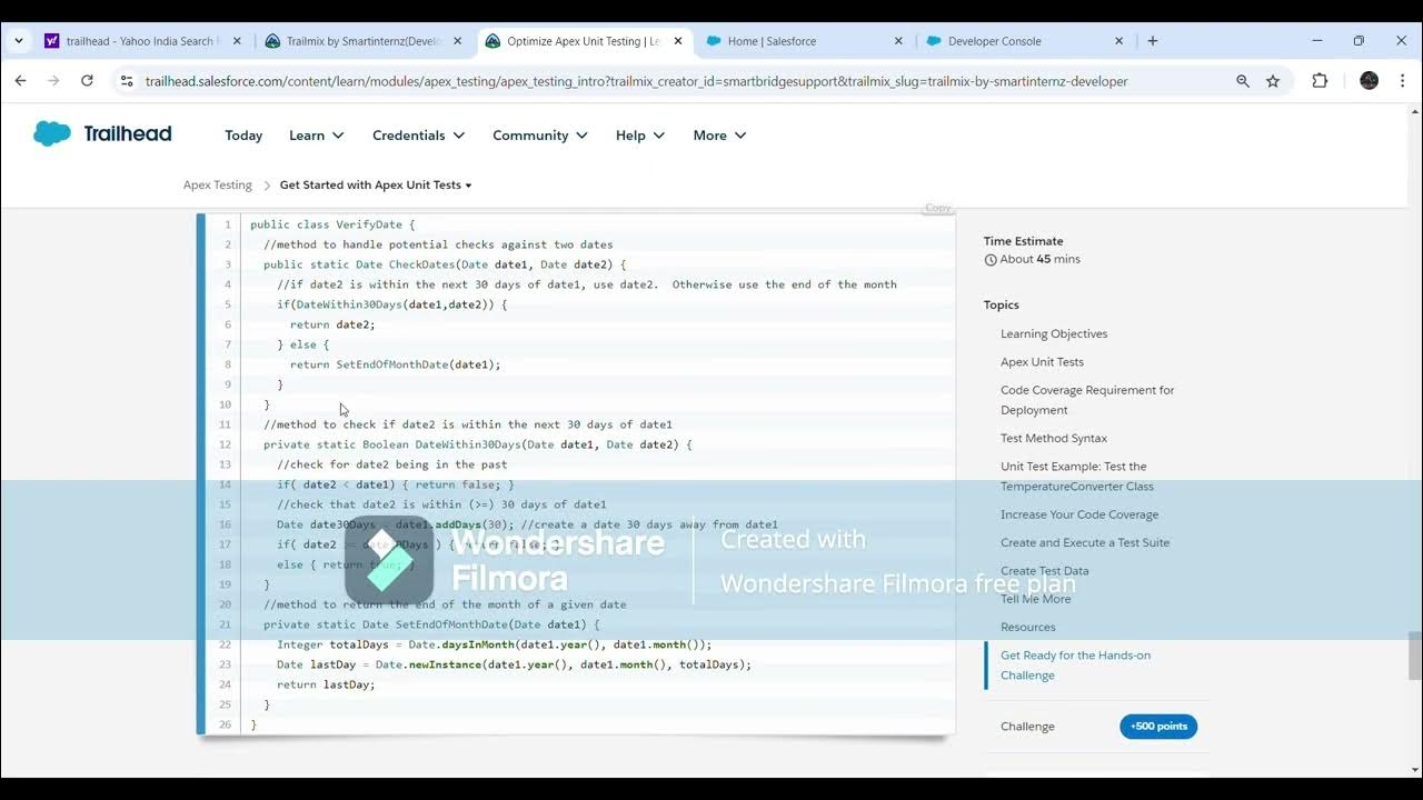 Get Started With Apex Unit Tests Youtube