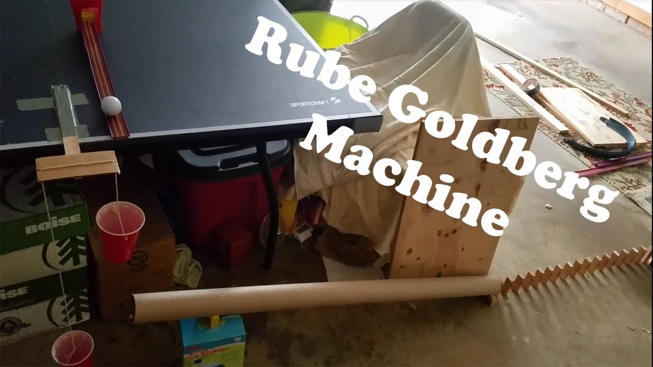 Rube Goldberg Machine (Student Project) - YouTube
