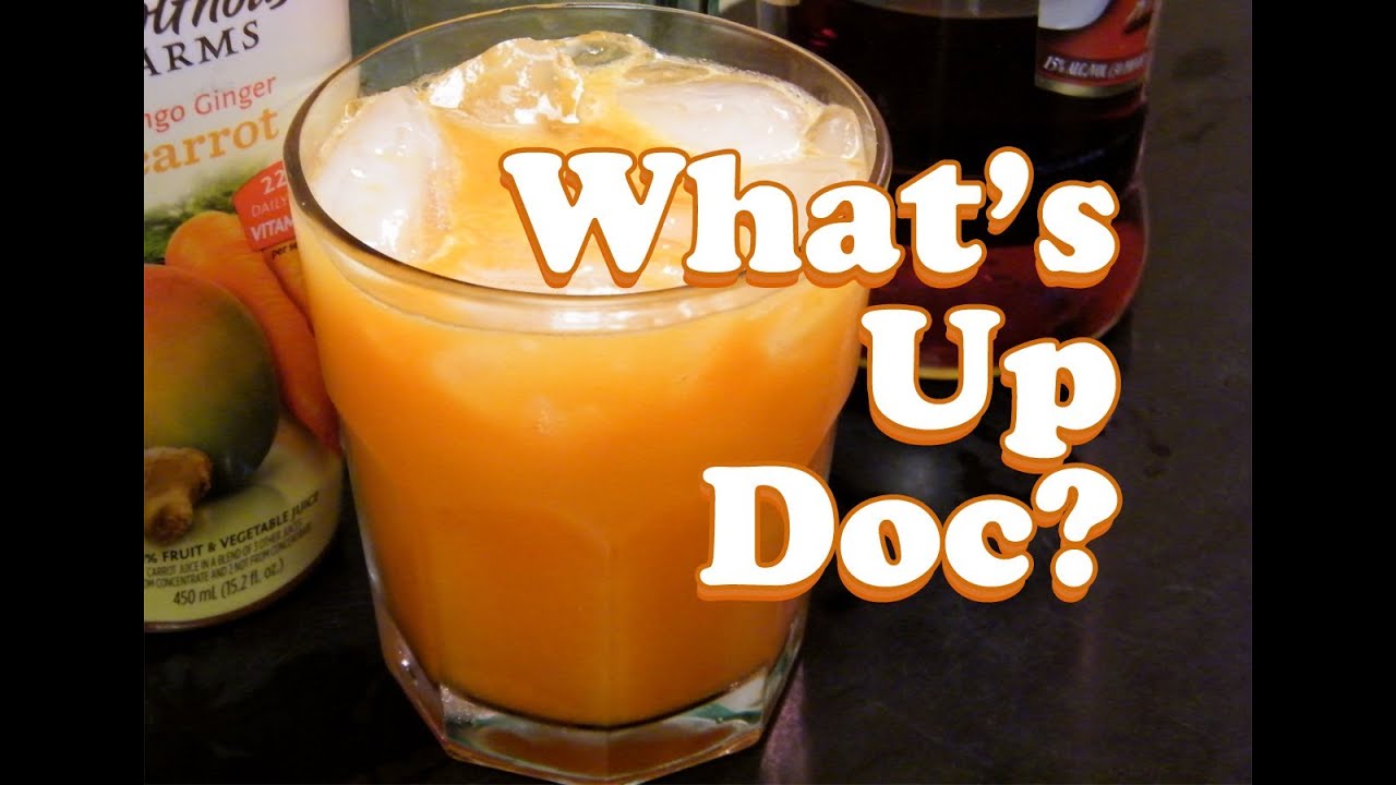 What's Up Doc Cocktail - TheFNDC.com - YouTube