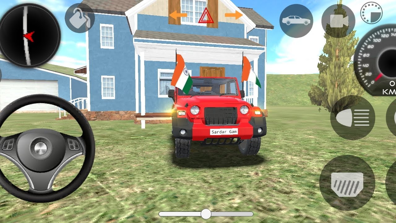 Indian Car driving 3d Thar - YouTube
