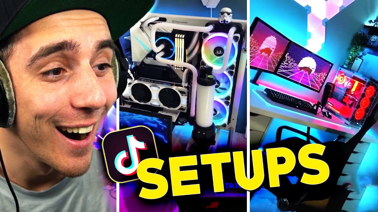 Die BESTEN Gaming SETUPS auf TikTok!😱 - YouTube
