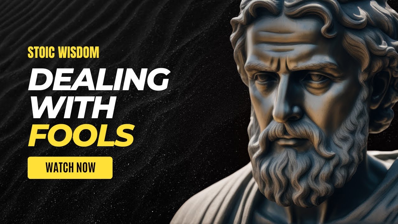 How to Deal With Fools | Stoic Wisdom #stoicism #stoicwisdom - YouTube
