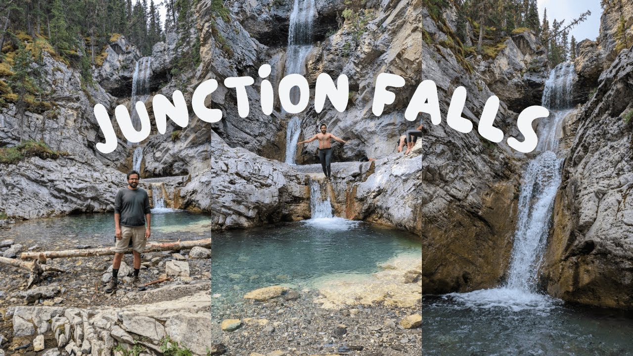 [4K] | Junction Falls | 1 hour from Calgary | Alternative to Johnston ...