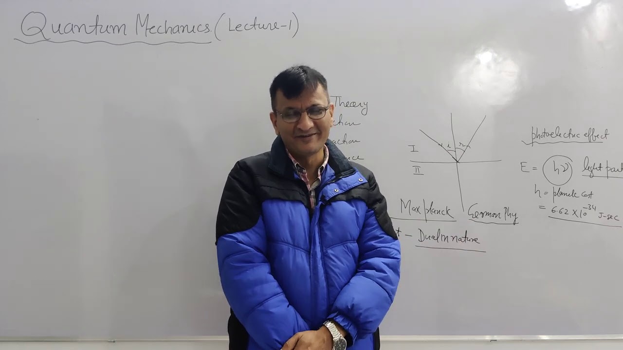 Introduction to Quantum mechanics ( Lecture-1 ) - YouTube