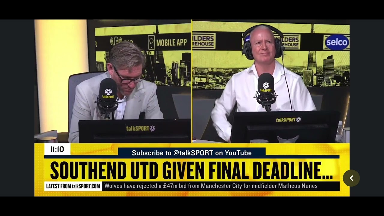 Ron Martin interview on Talksport in full - August 2023 - YouTube