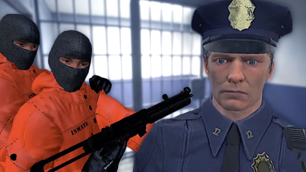 Causing Chaos in Prison Break VR - YouTube