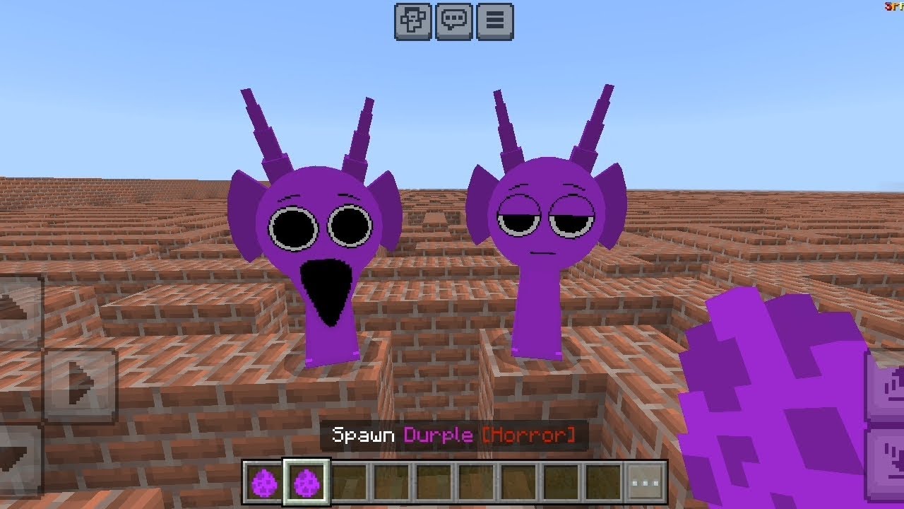 DURPLE INCREDIBOX SPRUNKI PHASE 1 PHASE 2 ADDONS IN MINECRAFT PE - YouTube
