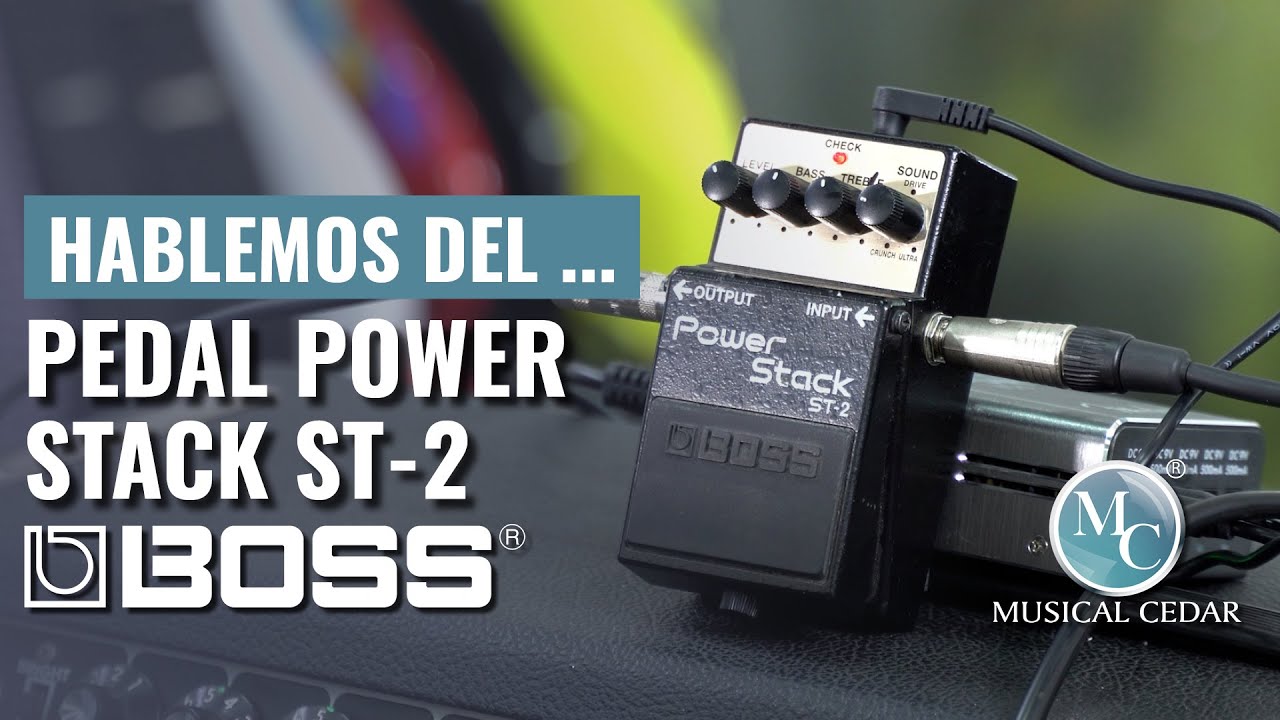 Hablemos del pedal Boss Power Stack ST-2 con Anibal de los Reyes - YouTube
