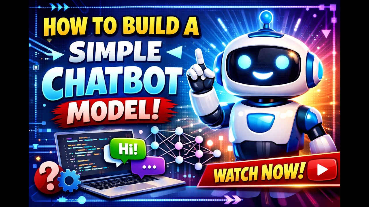 How To Build a Simple Chatbot Model - YouTube