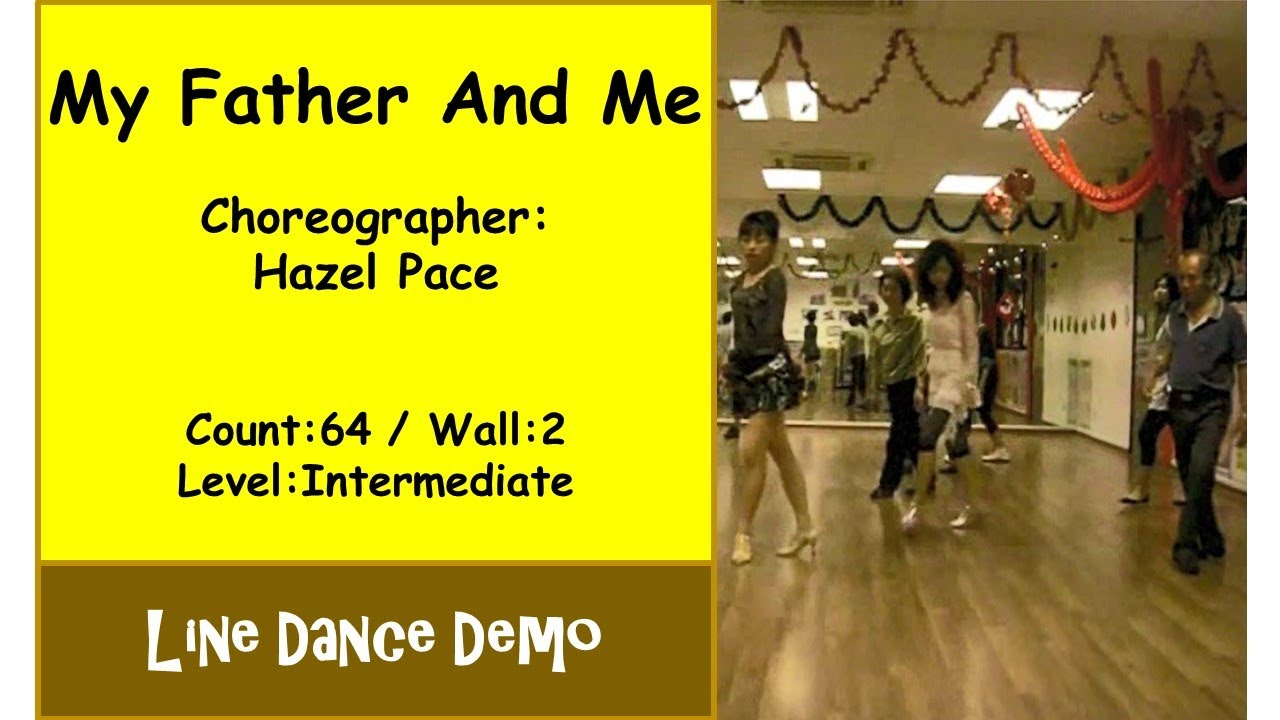 (Line Dance) My Father And Me - Hazel Pace - YouTube