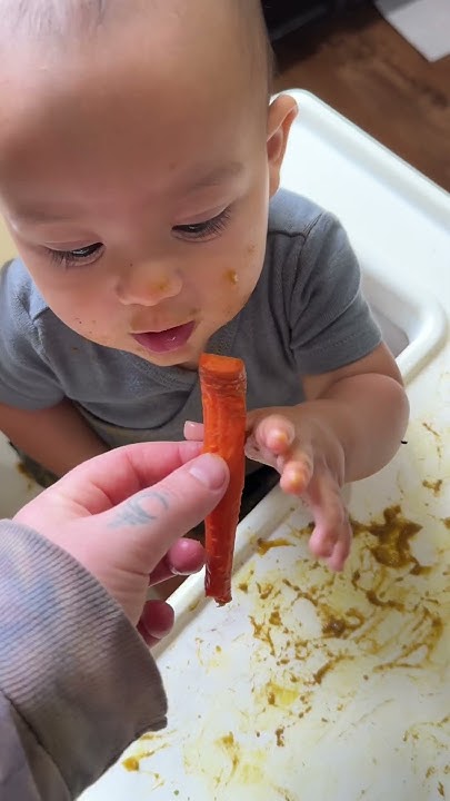 What my baby eats in a day - YouTube