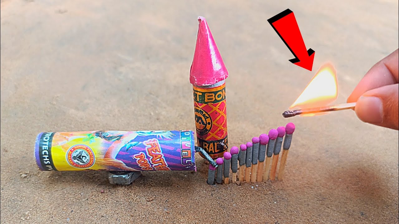 Sky short racket cracker experiment vs matchstick chain reaction ...