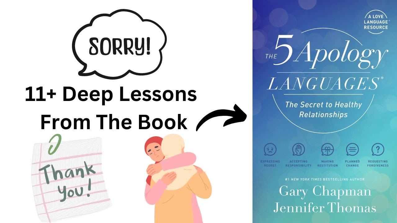 11+ Deep Lessons From The Book "The 5 Apology Languages" - YouTube