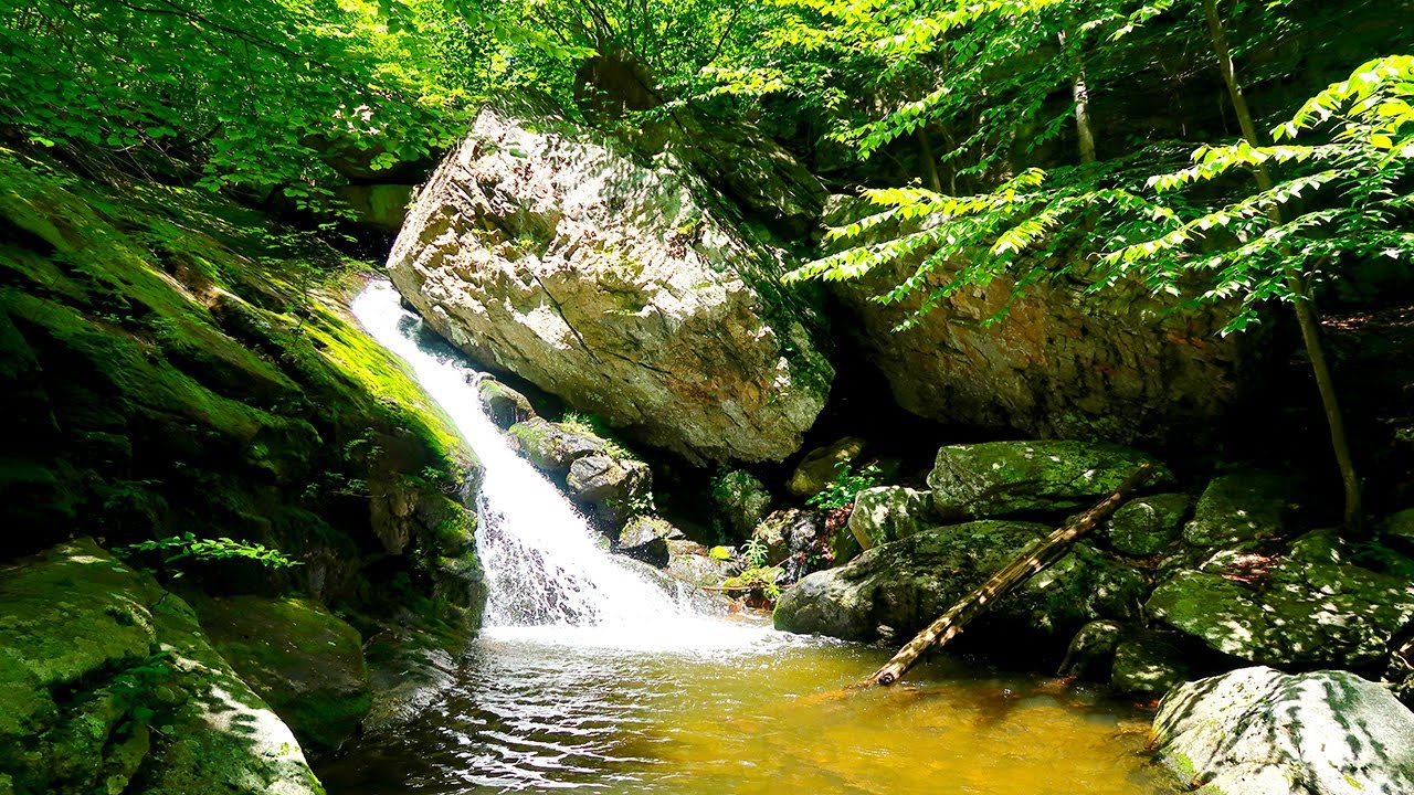 Shenandoah Hiking Loop Waterfall And Camping Youtube