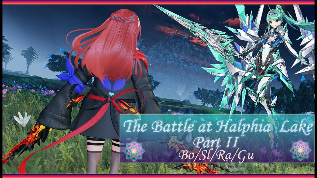 PSO2 NGS: The Battle at Halphia Lake Part II Bo/Sl/Ra/Gu - YouTube
