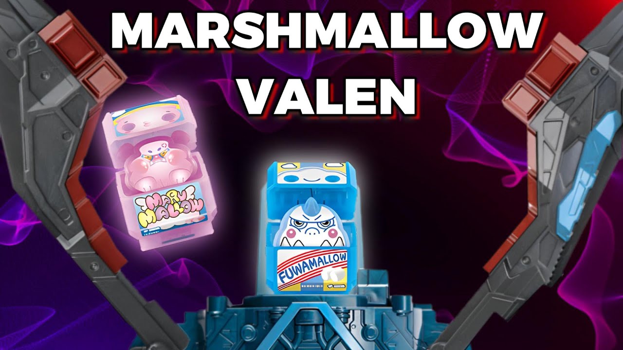 KAMEN RIDER VALEN MARSHMALLOW GOCHIZO FORM HENSHIN! VALENBUSTER 仮面ライダーガ ...