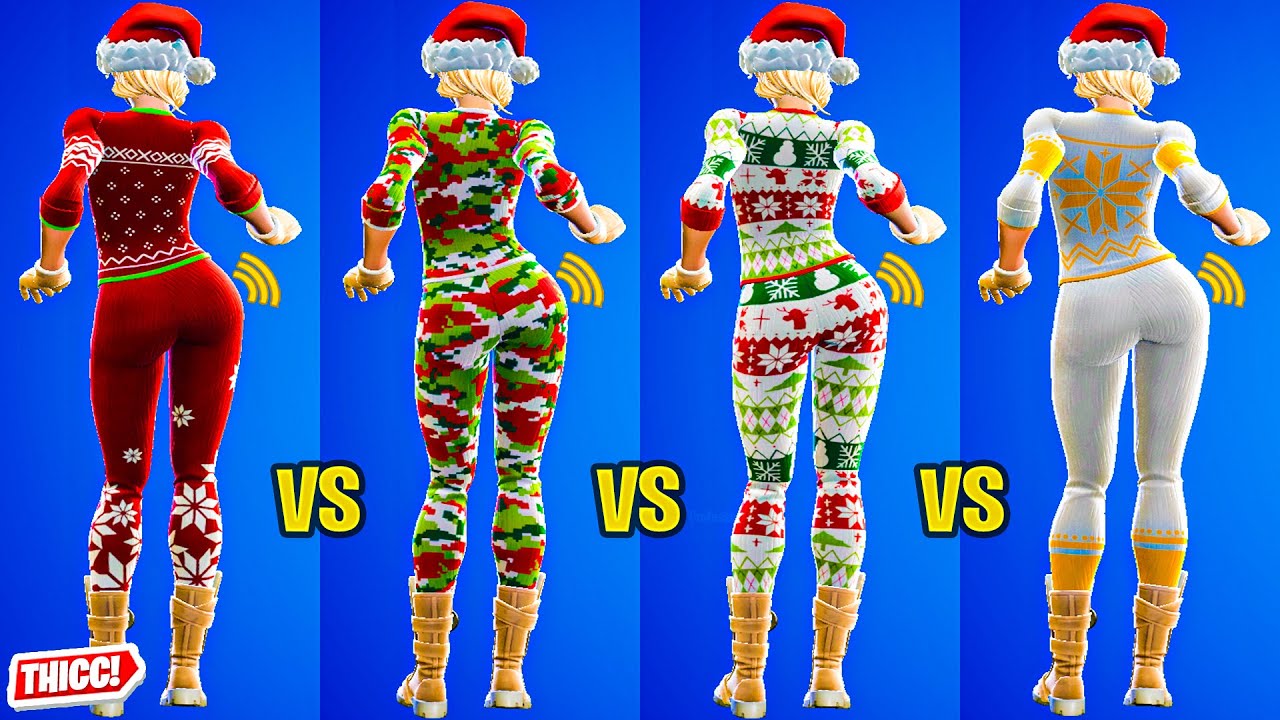 Fortnite Cozy Commander Party Hips 1 Hour Version! Thicc 🍑😘 Winterfest ...