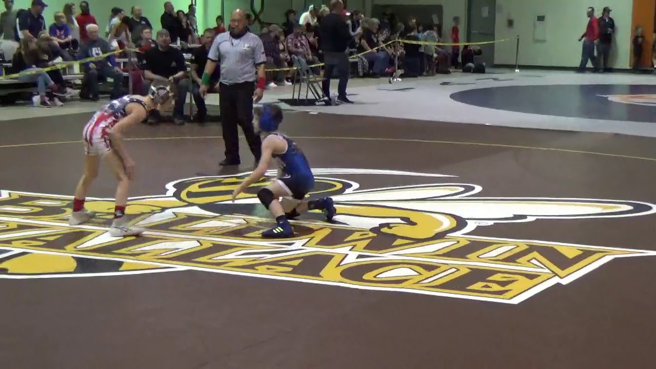 71 lbs OAC D3 GS Berea Logan Mettenberger vs Ethan Haer - YouTube