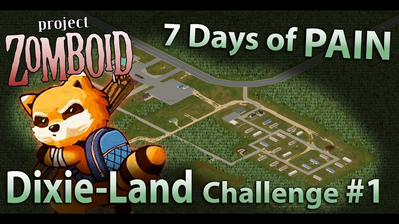 Can I Survive 7 Days In Dixie VS 100s of Zomboids? | Project Zomboid Dixie-Land Challenge #1 ...