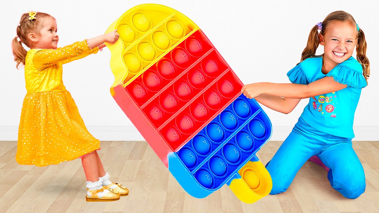 Pop It game | Kids Songs And Nursery Rhymes | Maya Mary Mia - YouTube